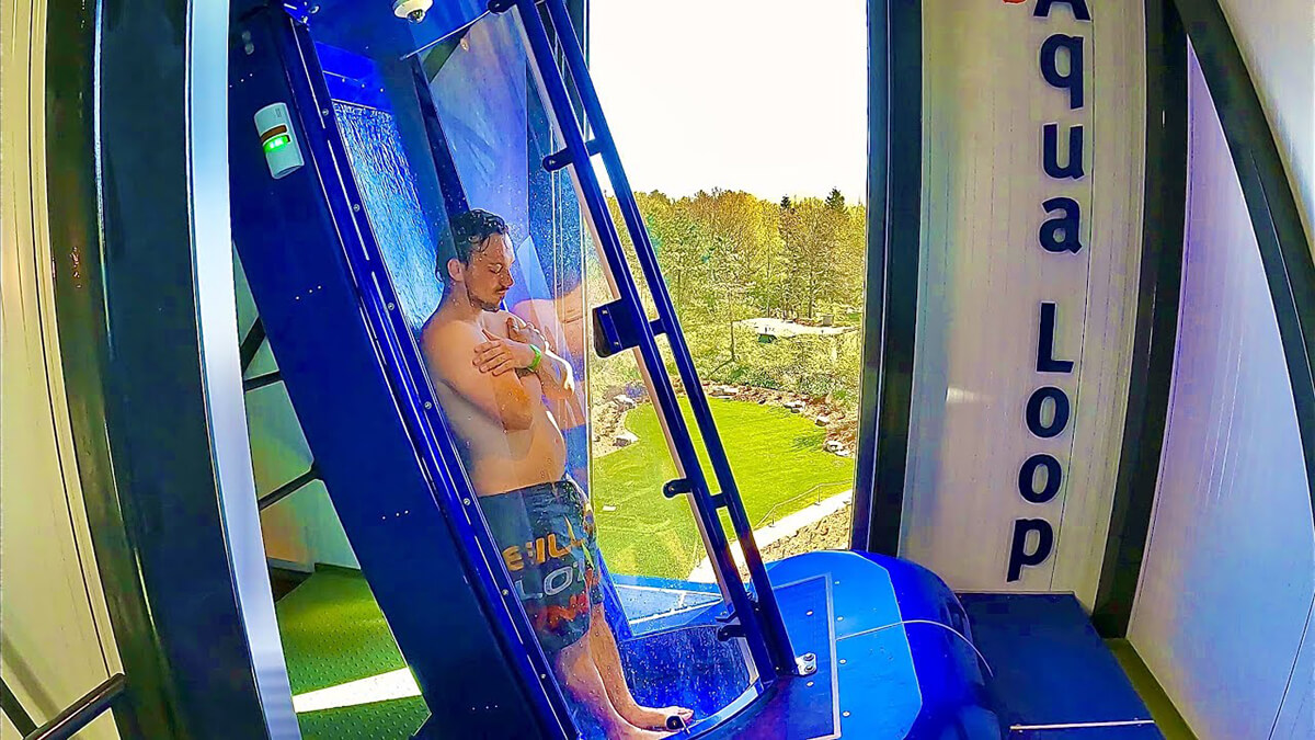 Center Parcs heeft nu ook een glijbaan met looping - Parkinfo